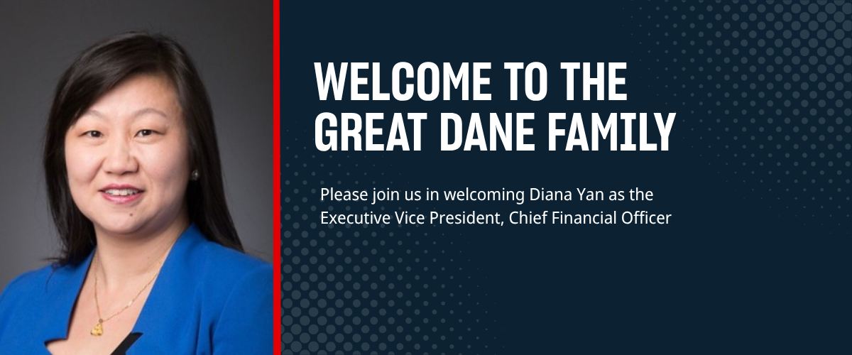 Great Dane Announces Diana Yan as EVP, Chief Financial Officer | Great Dane